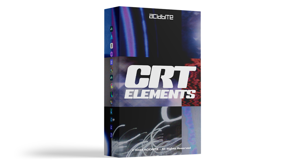 CRT Elements Freebie | ACIDBITE