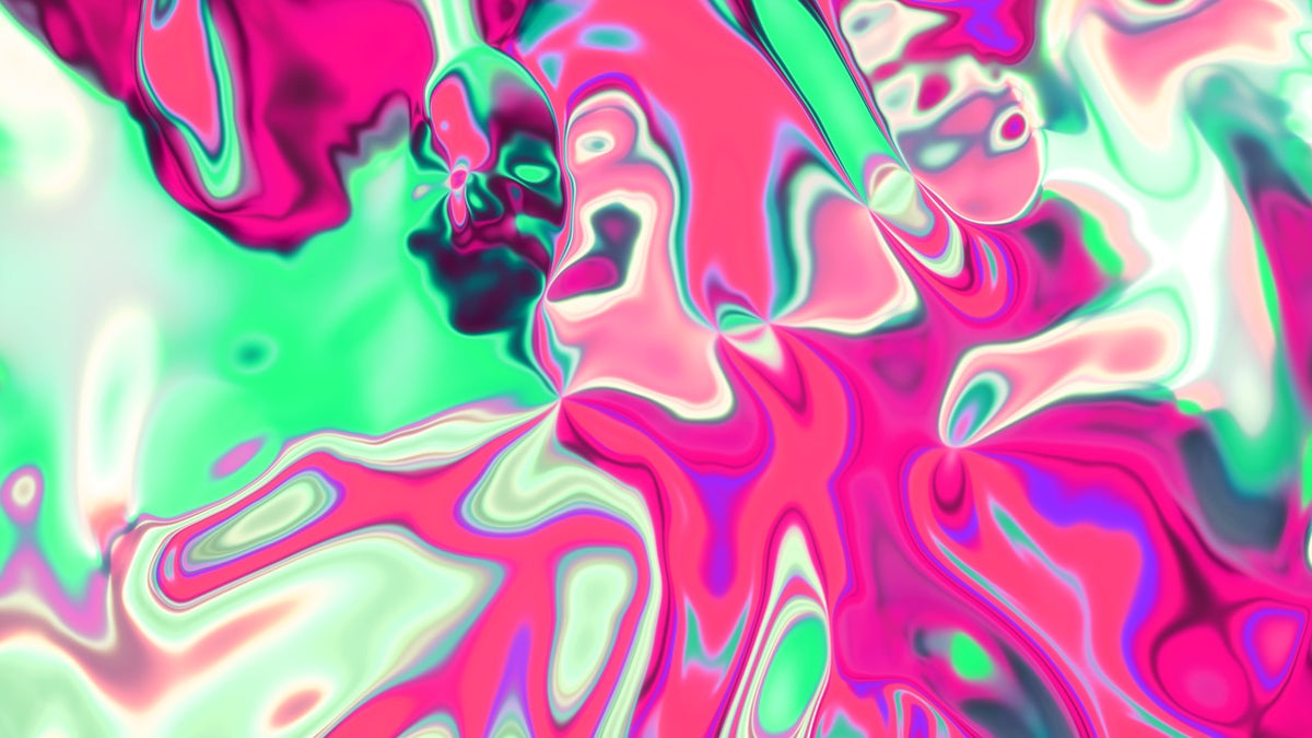 Flowy 4K animation loops | ACIDBITE